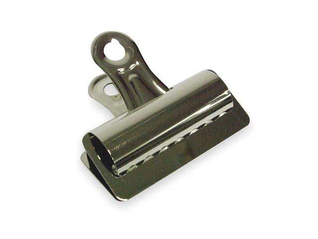 Click here for ZORO SELECT 2WFV9 Bulldog Clip 3in W Silver PK12 prices