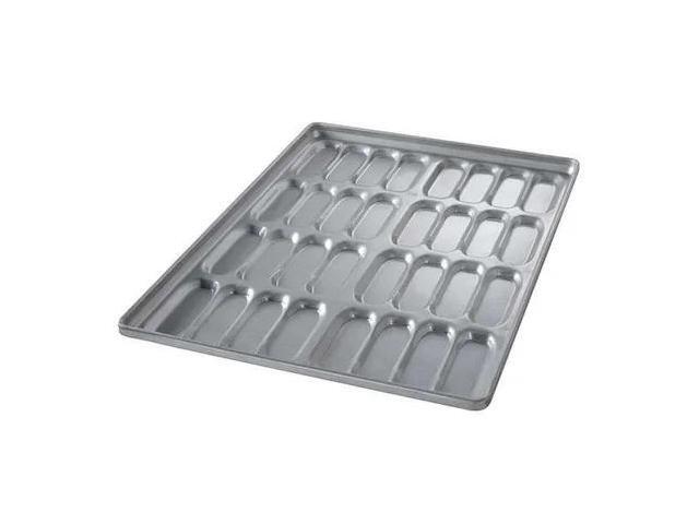 Click here for CHICAGO METALLIC 42465 Hot Dog Bun Pan 32 Moulds prices