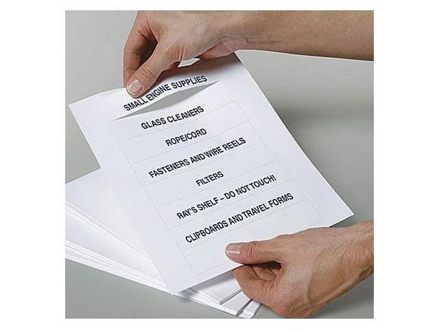 Click here for HOL-DEX LI-120-8 Label Replacement Insert Sheets P... prices