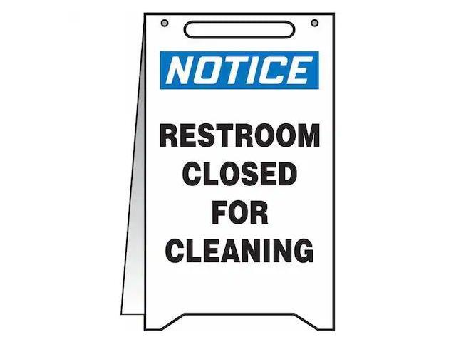 Click here for CONDOR 487C94 Floor Sign 12 W 20 H Plastic prices