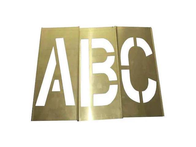 Click here for ZORO SELECT 20Y508 Stencil Set Letters  Punctuatio... prices