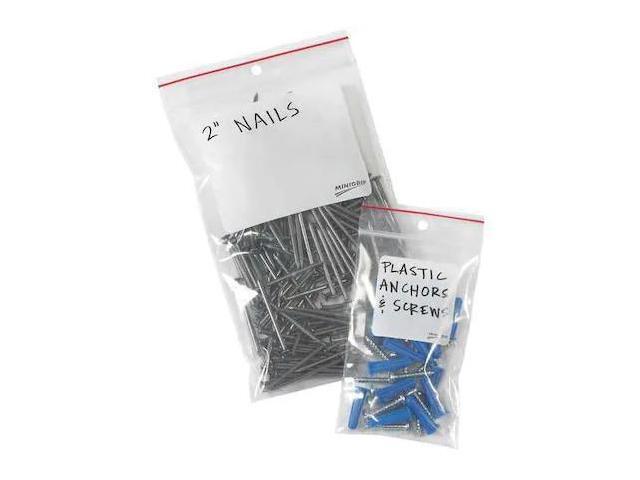 Click here for MINIGRIP MG4020 White Block Poly Bags  5 x 8  4 mi... prices