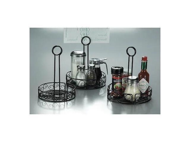 Click here for AMERICAN METALCRAFT WBCC8 Condiment Rack Black 7 3... prices
