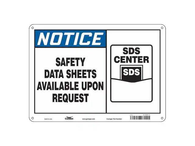 Click here for CONDOR 476H14 Safety Sign 10 inx14 in Polyethylene prices