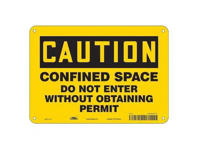 Click here for CONDOR 465G41 Safety Sign  7 in Height  10 in Widt... prices