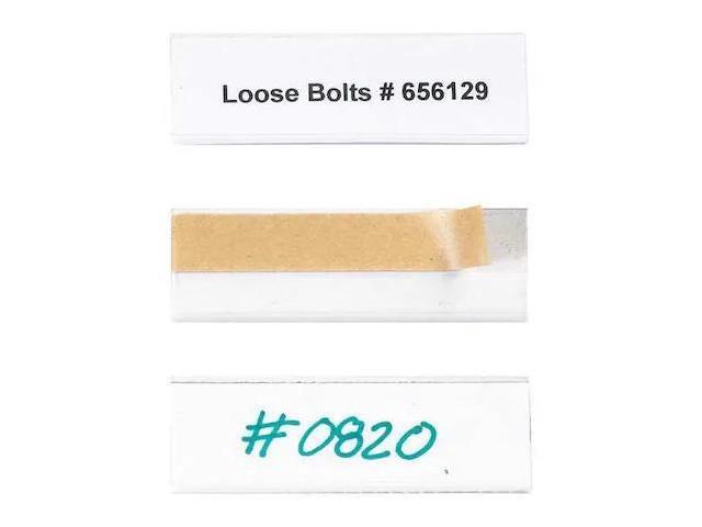 Click here for OPEN-EDGE LH102 Open-Edge Plastic Label Holder  1... prices