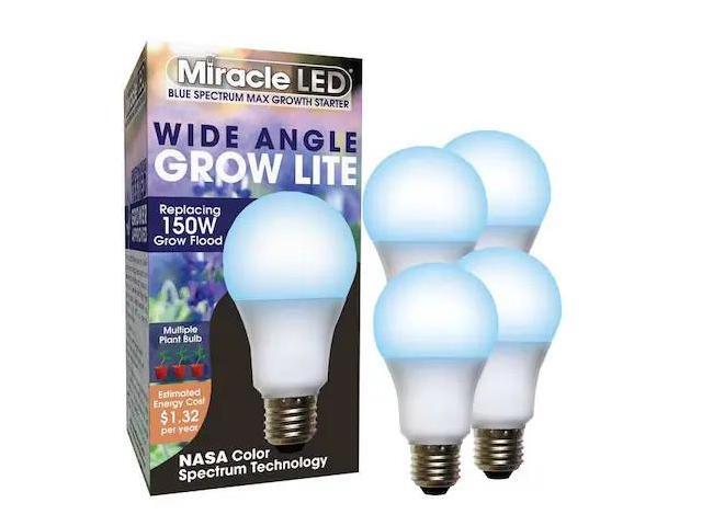 Click here for MIRACLE LED 602150 LightBulb BlueSpcMltPtLEDGrow 1... prices