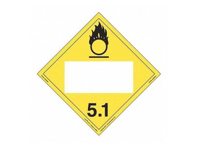 Click here for LABELMASTER ZRV6B Oxidizer Placard Blank Rigid PK2... prices