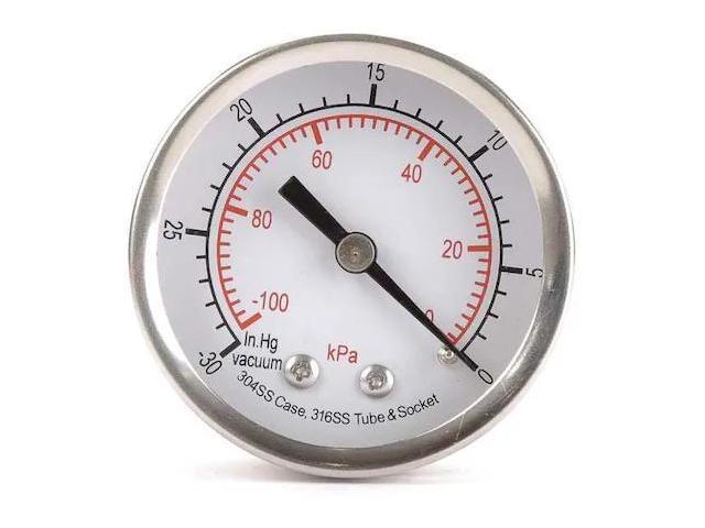 Click here for ZORO SELECT 4FMU5 Vacuum Gauge Test 2 In prices