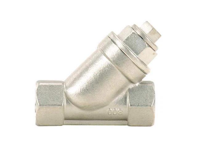 Click here for ZORO SELECT 4VMT8 3/8 NPT Stainless Steel Swing Ch... prices