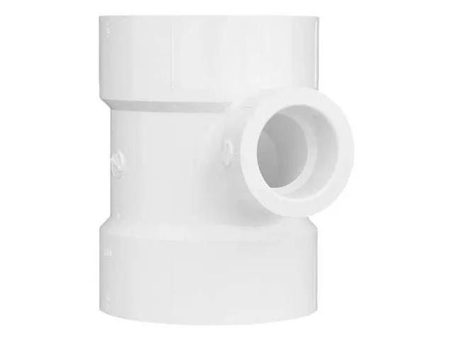 Click here for ZORO SELECT 1WJR3 4 x 4 x 1-1/2 Hub PVC DWV DWV Sa... prices