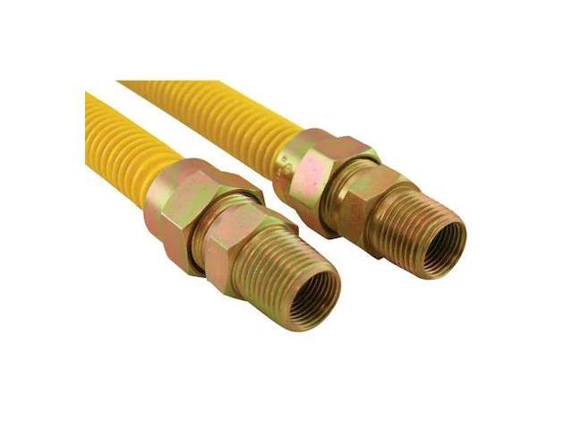 Click here for JONES STEPHENS G71112 5/8 Gas Connector  Coated wi... prices