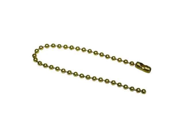 Click here for ZORO SELECT 2YB25 Beaded Chain Brs Brs Pld 6 In PK... prices