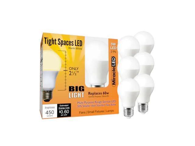 Click here for MIRACLE LED 602191 Tight Spaces LED Bulb for Small... prices
