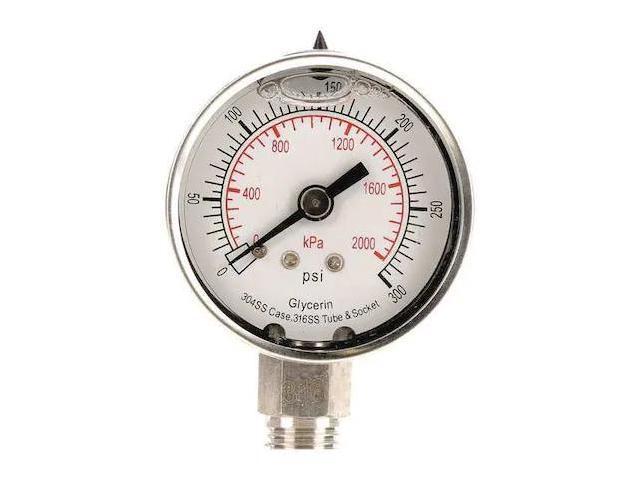Click here for ZORO SELECT 4CFG2 Commercial Pressure Gauge  0 to... prices