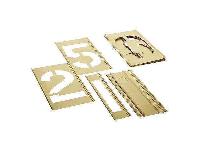 Click here for C. H. HANSON 10015 Stencil  Number Set  Gothic Fon... prices