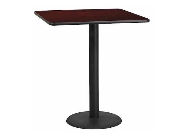 Click here for 36 Square Mahogany Laminate Table Top with 24 Roun... prices