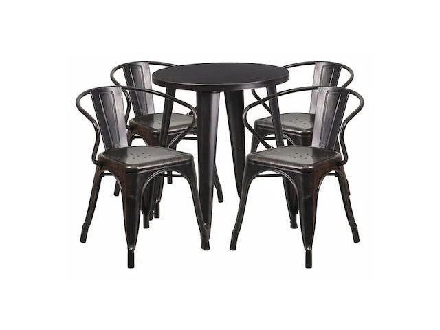 Click here for Flash Furniture Chauncey Indoor-Outdoor 24 Round T... prices