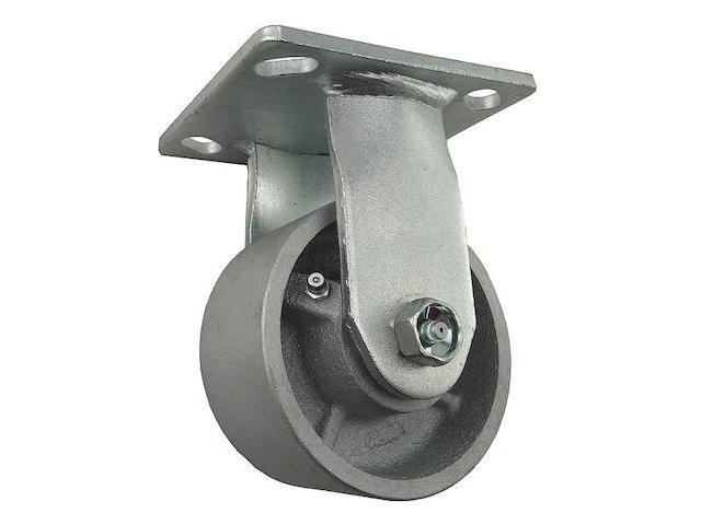 Click here for ZORO SELECT 1NWH8 Rigid Plate Caster Cast Iron 4 i... prices