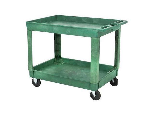Click here for ZORO SELECT 5UTJ3 Polypropylene Utility Cart with... prices