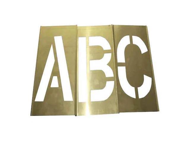 Click here for ZORO SELECT 20Y509 Stencil Set Letters  Punctuatio... prices