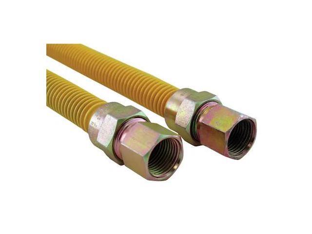 Click here for JONES STEPHENS G71125 5/8 Gas Connector  Coated wi... prices