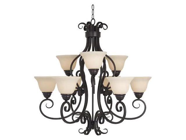 Click here for MAXIM 12207FIOI Manor 9-Light 33 Wide Oil Rubbed B... prices