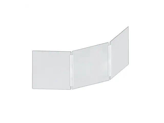 Click here for AZAR DISPLAYS 176192-100 Medium Tri Fold Clear Acr... prices