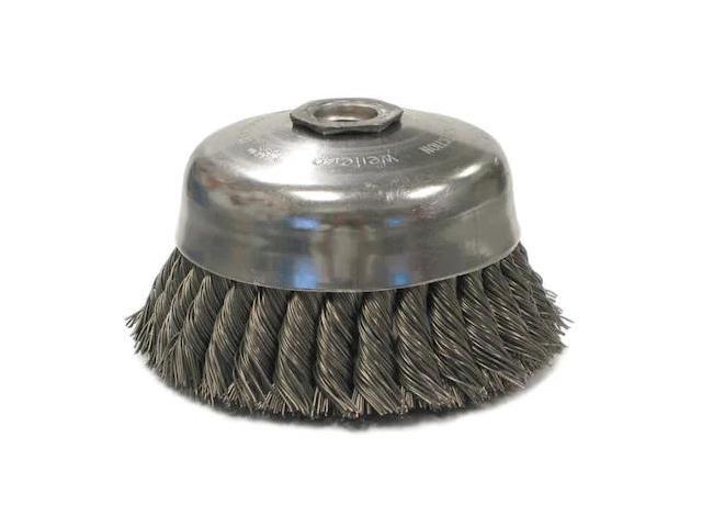 Click here for WEILER 12826 4 Single Row Knot Wire Cup Brush .023... prices