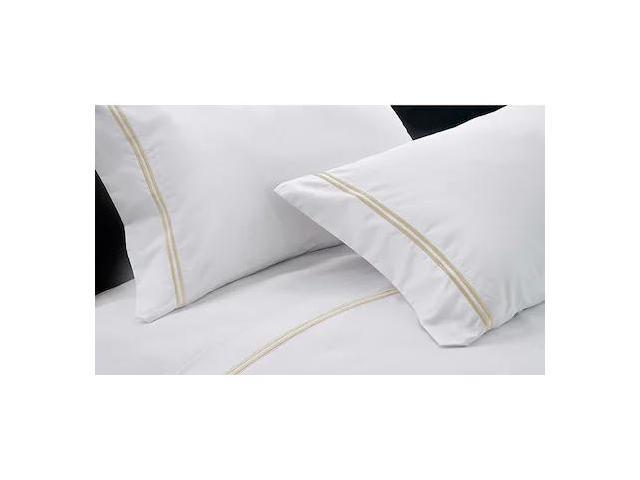 Click here for ELLE EL652127 1200tc Double Hemstitch Sheet Set  Y... prices