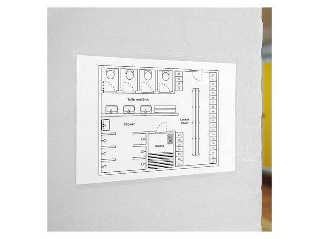 Click here for ZORO SELECT P20061 Sign Holder  Clear  Adhesive  P... prices