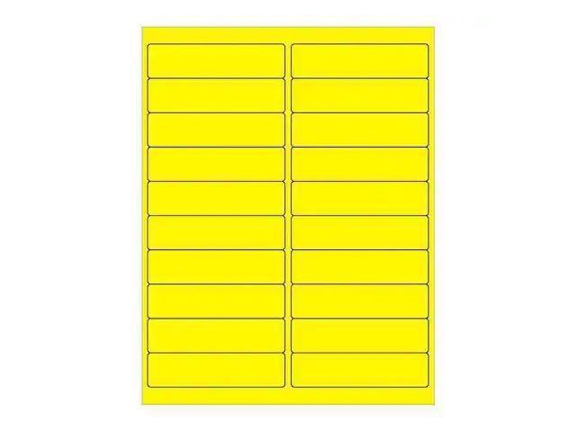 Click here for TAPE LOGIC LL177YE Tape Logic Rectangle Laser Labe... prices