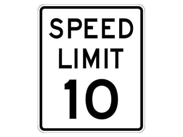 Click here for LYLE R2-1-10-18DA Speed Limit 10 Traffic Sign  24... prices