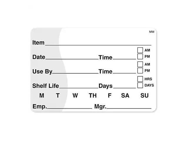 Click here for DAYMARK 110342 Shelf Life Label 2 In. H PK500 prices