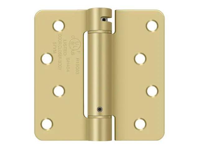 Click here for DELTANA DSH4R43/4 Satin Brass Spring Hinge prices
