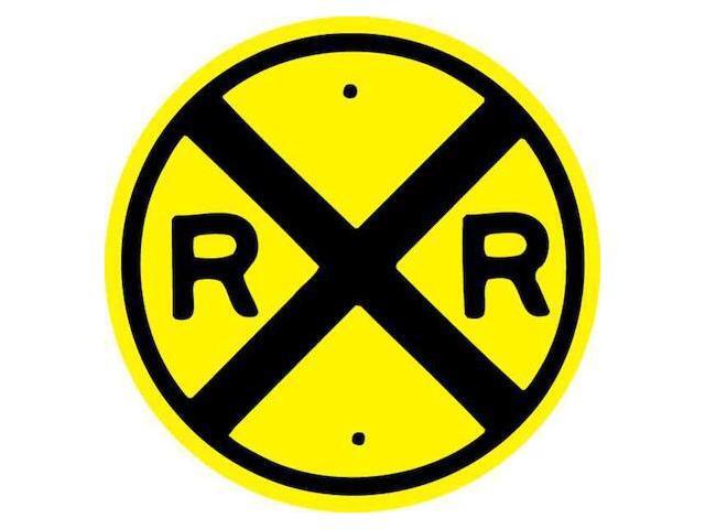 Click here for LYLE W10-1-30DA RXR Traffic Sign  30 in Height  30... prices