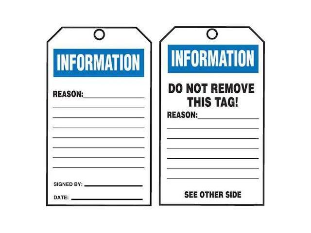 Click here for ACCUFORM TAR726 Information Tag By The Roll  Statu... prices