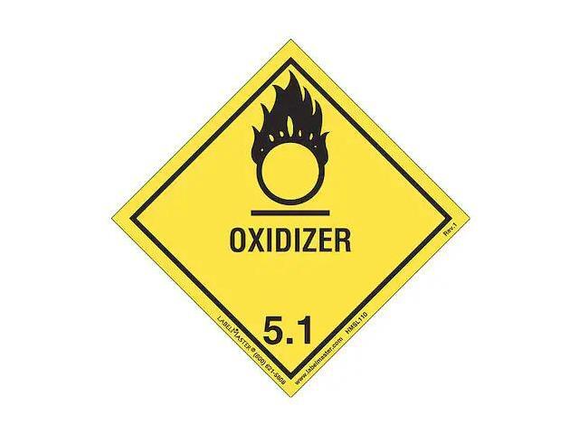 Click here for LABELMASTER HMSL110S Oxi Label Worded PVC Free PK2... prices