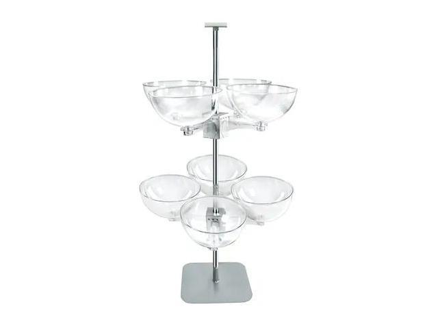 Click here for AZAR DISPLAYS 750342 Quad Arm Bowl Tower 14 Diamet... prices
