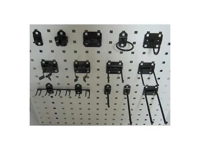 Click here for ZORO SELECT 5TPP1 Pegboard Hook Assortment Kit 63... prices