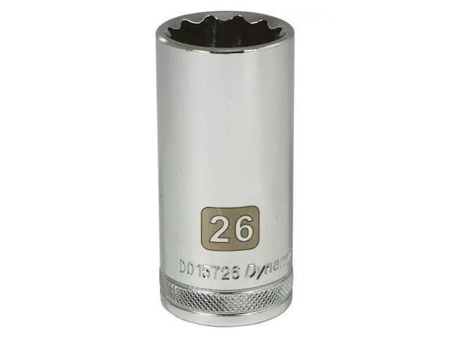 Click here for DYNAMIC D015726 1/2 Drive  26mm Metric Socket  12... prices