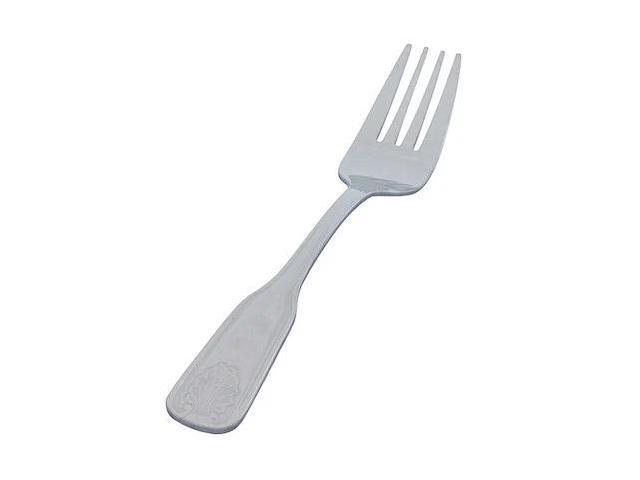 Click here for CRESTWARE SHL206 Salad Fork 6 3/8 in L Silver PK36 prices