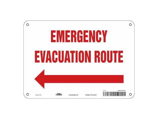 Click here for CONDOR 465P90 Safety Sign  7 in Height  10 in Widt... prices
