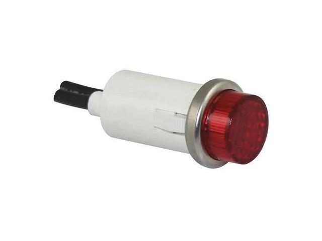Click here for ZORO SELECT 20C856 Raised Indicator Light  Red 240... prices