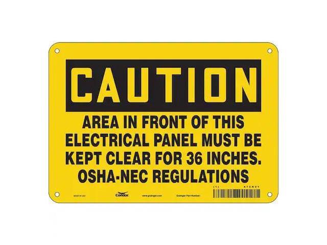 Click here for CONDOR 475N01 Safety Sign  7 in Height  10 in Widt... prices