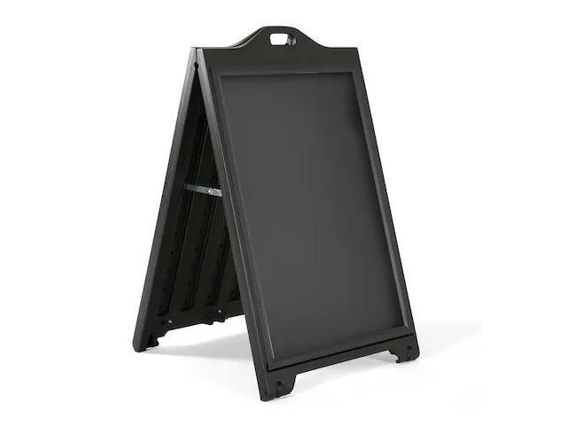 Click here for AZAR DISPLAYS 300244-BLK Black Double-Sided Sidewa... prices