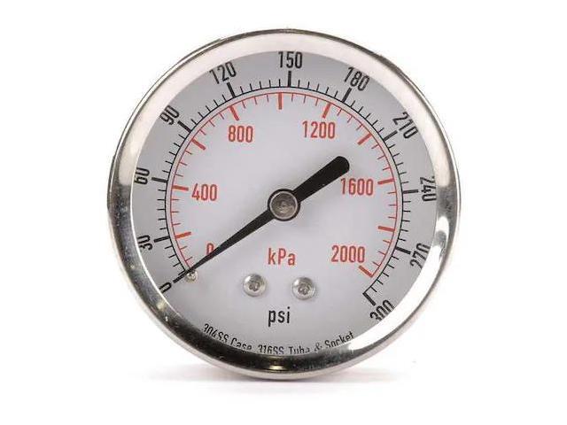 Click here for ZORO SELECT 4FMW8 Commercial Pressure Gauge  0 to... prices