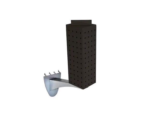 Click here for AZAR DISPLAYS 700231-BLK Four-sided 4W x 12H Pegbo... prices