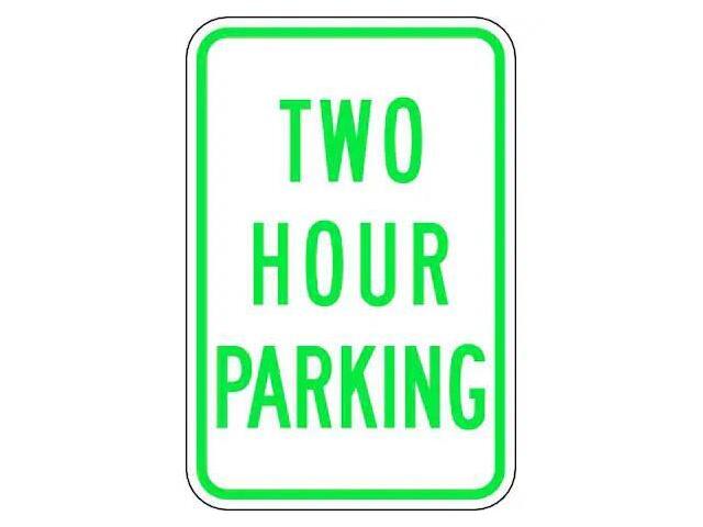 Click here for LYLE RP-072-12HA Timed Parking Sign  12 W  18 H  E... prices