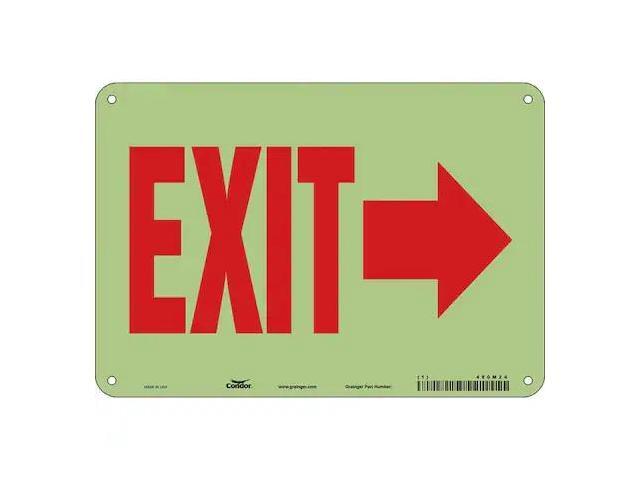 Click here for CONDOR 480M24 Exit Sign  English  10 W  7 H  Plast... prices